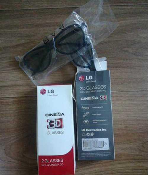 3D очки для LG cinema 3D