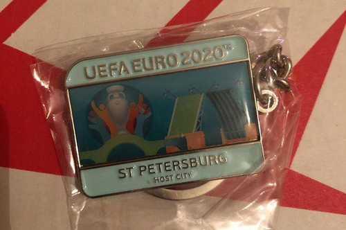 Брелок euro 2020 Uefa чемпионат Европы 2020