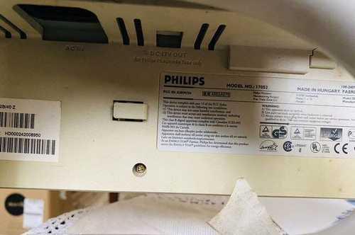 Монитор aser LCD и монитор Philips