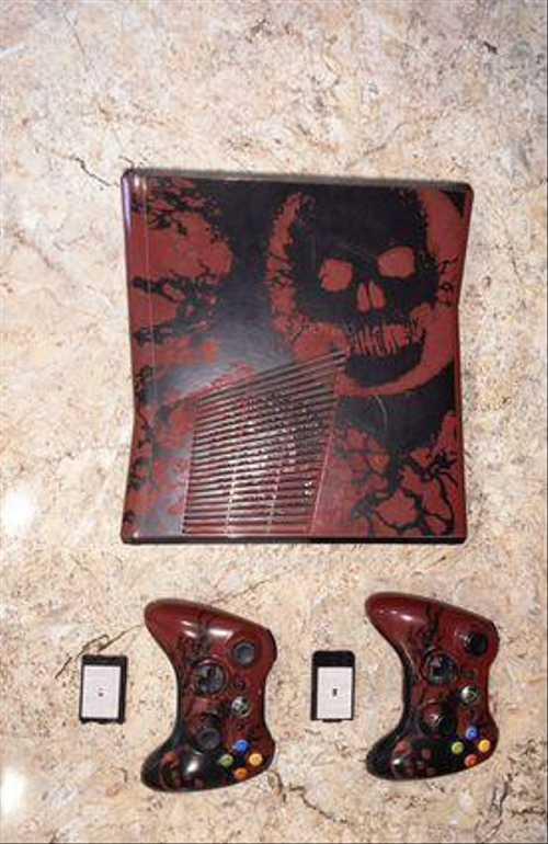 Xbox 360 в виде gears of war