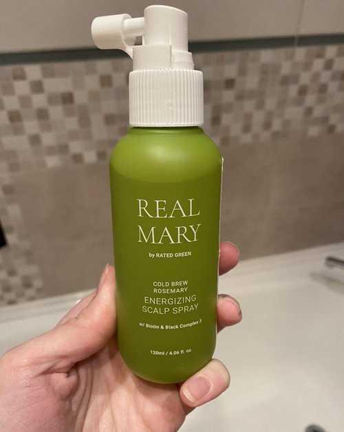 Энергетический спрей Rated green Real Mary