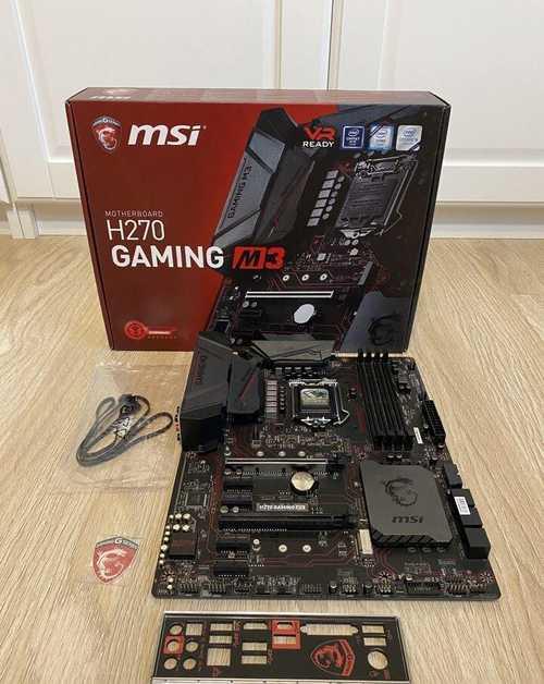 Материнская плата MSI H270 gaming M3