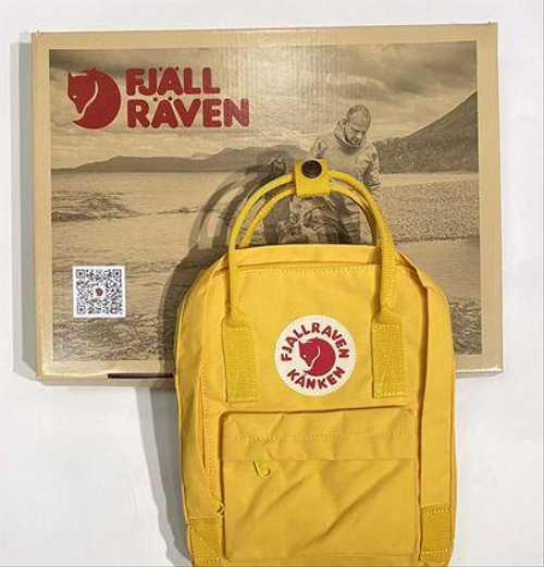 Рюкзак Fjallraven Kanken mini yellow