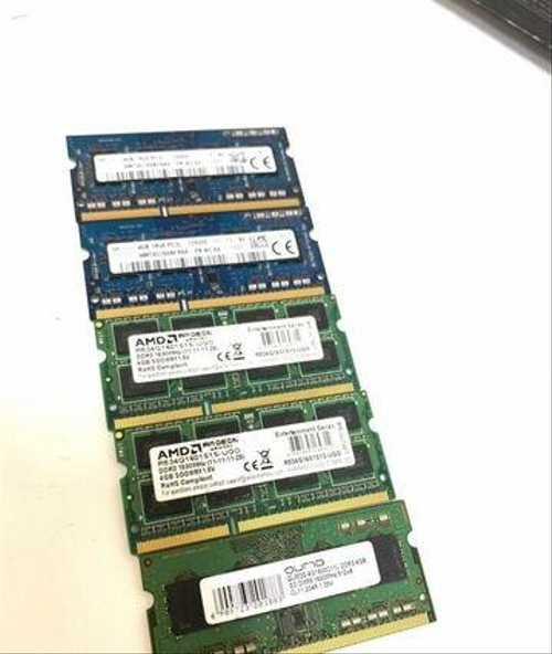 Оперативная память So-dimm DDR3L 4GB