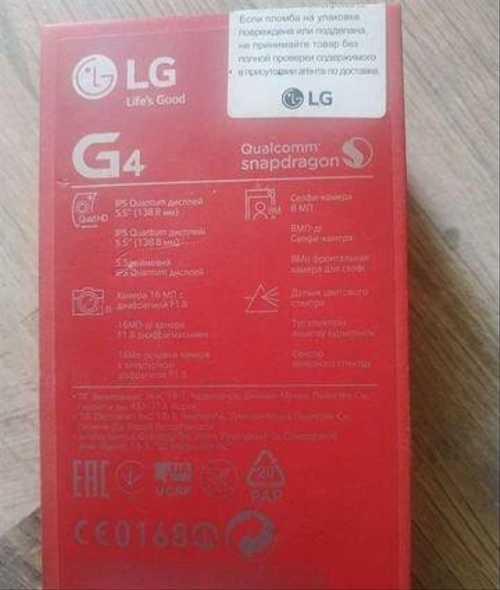 Телефон LG G4