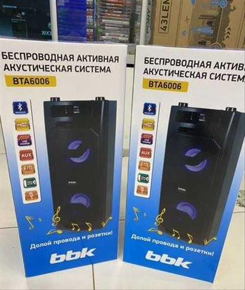 Колонки BBK bta6006 новая