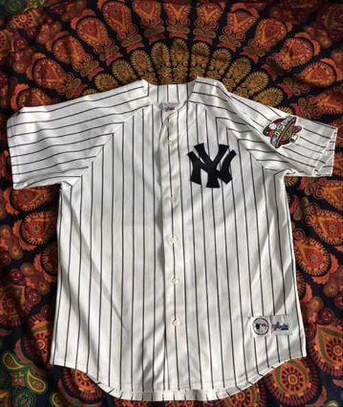 Majestic 2001 World Series New York Yankees Jersey