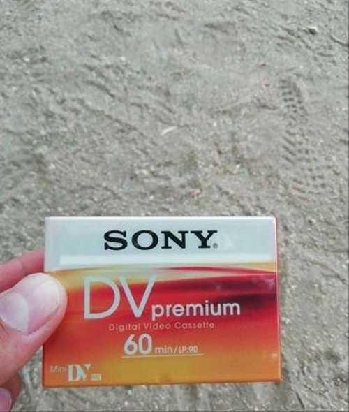 Видеокассета premium mini DV Sony DVM-60 PR4JE