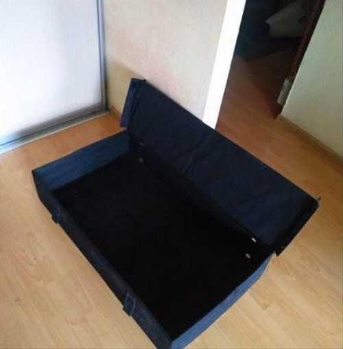 Ящик для 2-мест. дивана-кровати, черный. (икея)