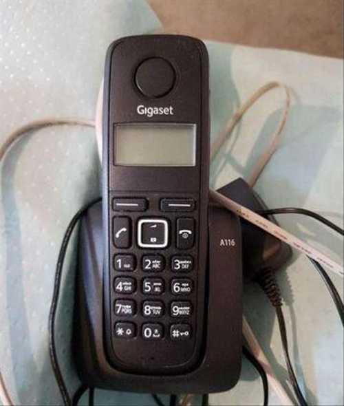 Радиотелефон Gigaset A116 Black