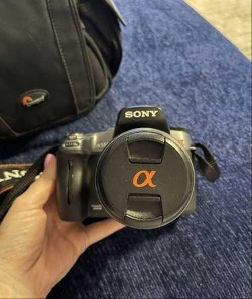 Зеркальный фотоаппарат Sony a550