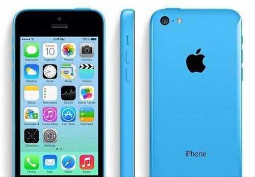 iPhone 5c голубой 16Гб