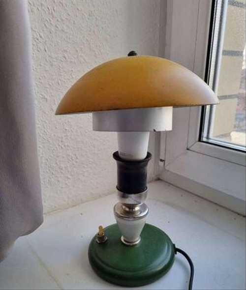 Лампа настольная грибок СССР