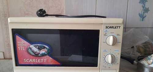 Микроволновая печь scarlett