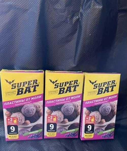 Пластины от моли super bat