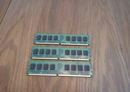 2 гб-x3 6 гб комплект Dell 200 400 410 память DDR2