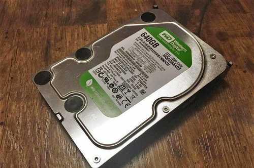 Жёсткий диск 640гб Western Digital WD6400aads