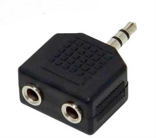 Разветвитель mini jack 3.5mm - 2 mini jack 3.5mm