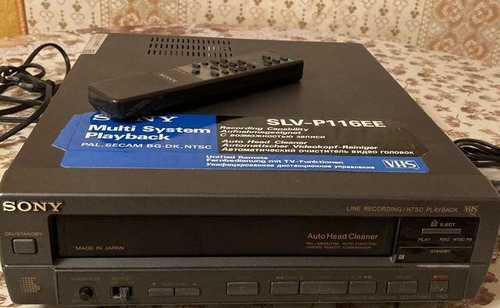 Видеоплеер кассетный sony slv-p116ee