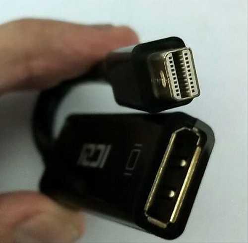 Переходник с DisplayPort на Mini DP (Thunderbolt)