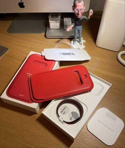 Чехол Apple leather Sleeve для iPhone 12 pro Max