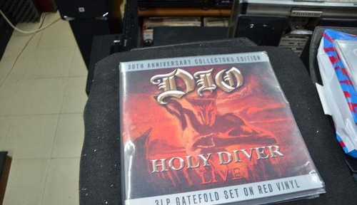 DIO - Holy Diver Live - 3 LP red vinyl