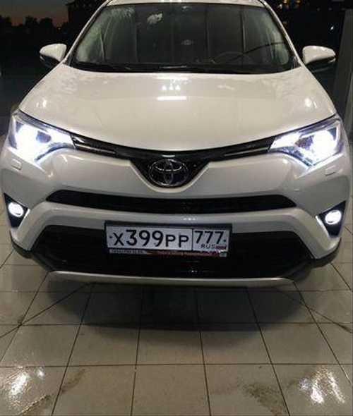 Светодитодные лампы в дальний RAV4