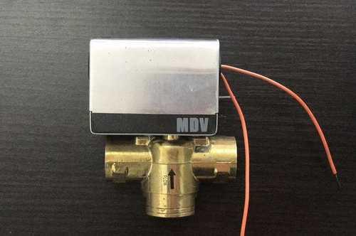 Трехходовой клапан для фанкойла. Трехходовой клапан MDV twvk09. Трехходовой клапан MDV twvk09 с электроприводом. Клапан трехходовой с приводом (sankyo100-400 MSC). Трехходовой клапан TWVK-09.