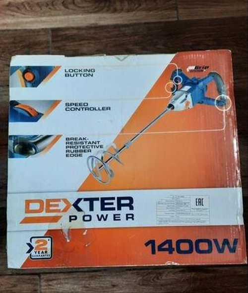 Продам Миксер строительный dexter power 1400Вт