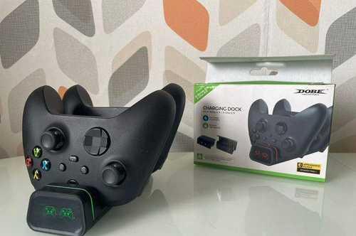 Xbox Series Dual Charging Dock + 2 акб 800 mAh