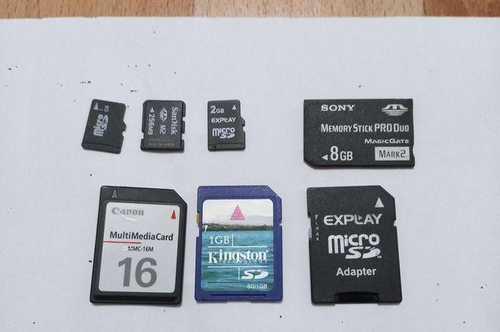 Карты памяти MicroSD