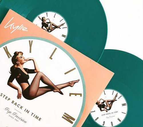 Kylie Minogue Step back in time 2 LP green vinyl