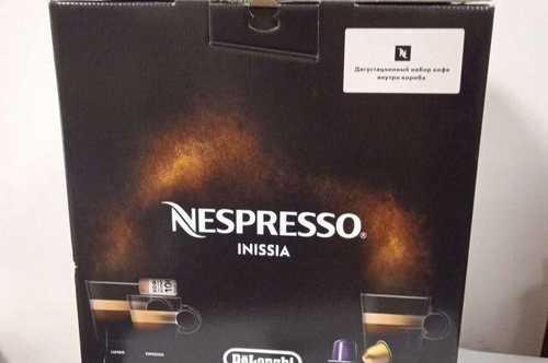 Кофемашина delonghi nespresso inissia