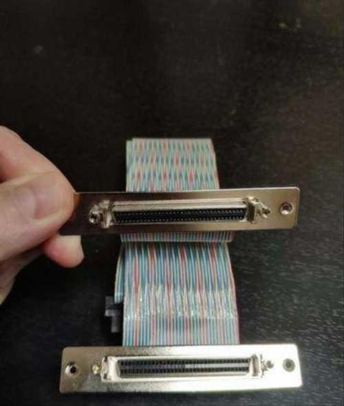 Шлейф переходник scsi hp db 68 pin на idc