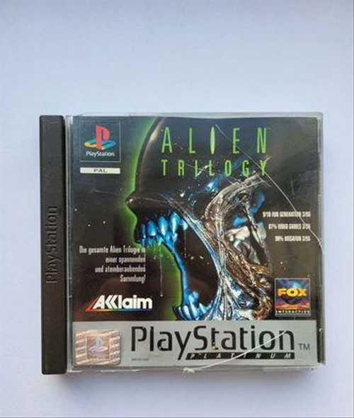 Alien Trilogy - Platinum - PS1 - PAL | Festima.Ru - Мониторинг объявлений