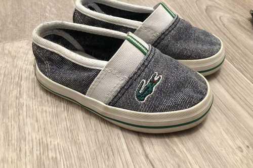Слипоны lacoste