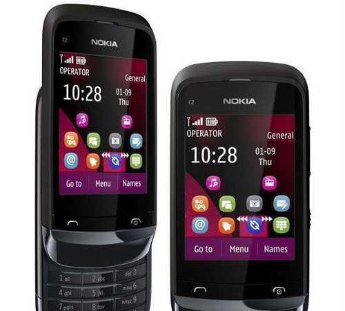 Nokia C2-03 black