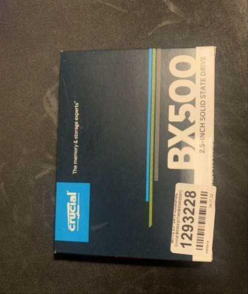 SSD Crucial BX500 480гб