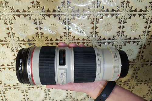 Объектив для фотоаппарата Canon EF 70-200mm f/4 L