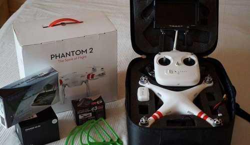 Квадрокоптер DJI Phantom 2 v3 с подвесом Zenmuse H