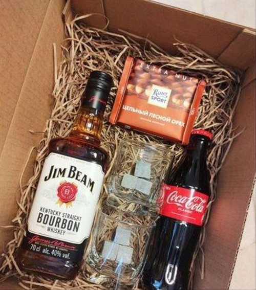 Подарочный набор для мужчин с алкоголем