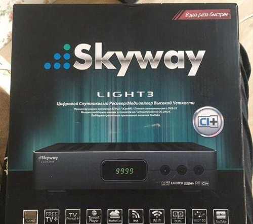 Ресивер TV приставка skyway light 3