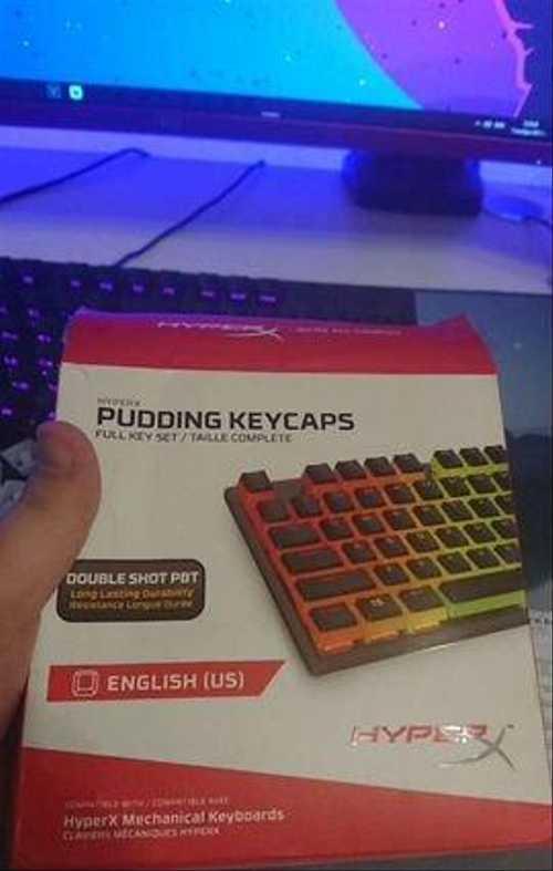 Кейкапы HyperX Pudding Double Shot PBT