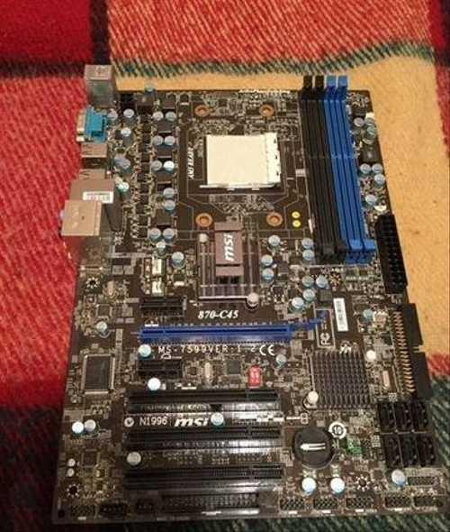 Материнская плата MSI 870-C45 | Festima.Ru – частные объявления