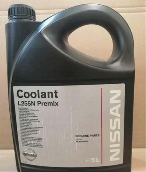 Антифриз Nissan Coolant L255N Premix (5 л)