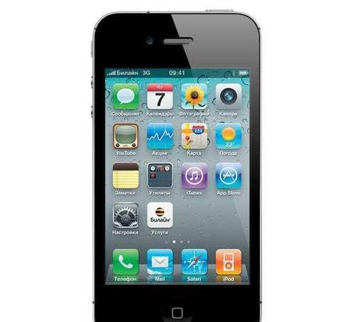 iPhone 4S 16Gb Black + док.станция sharp