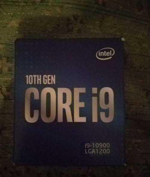 Процессор intel i9 10900 (BOX) новый
