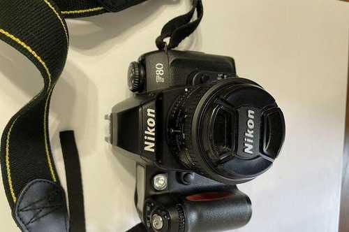 Пленочный фотоаппарат nikon F80 + об.50 mm f/1,8 D
