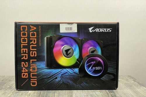 Водяное охлаждение aorus liquid cooler 240