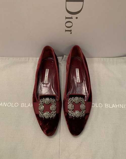 Manolo Blahnik оригинал туфли или лоферы (р-р 38)